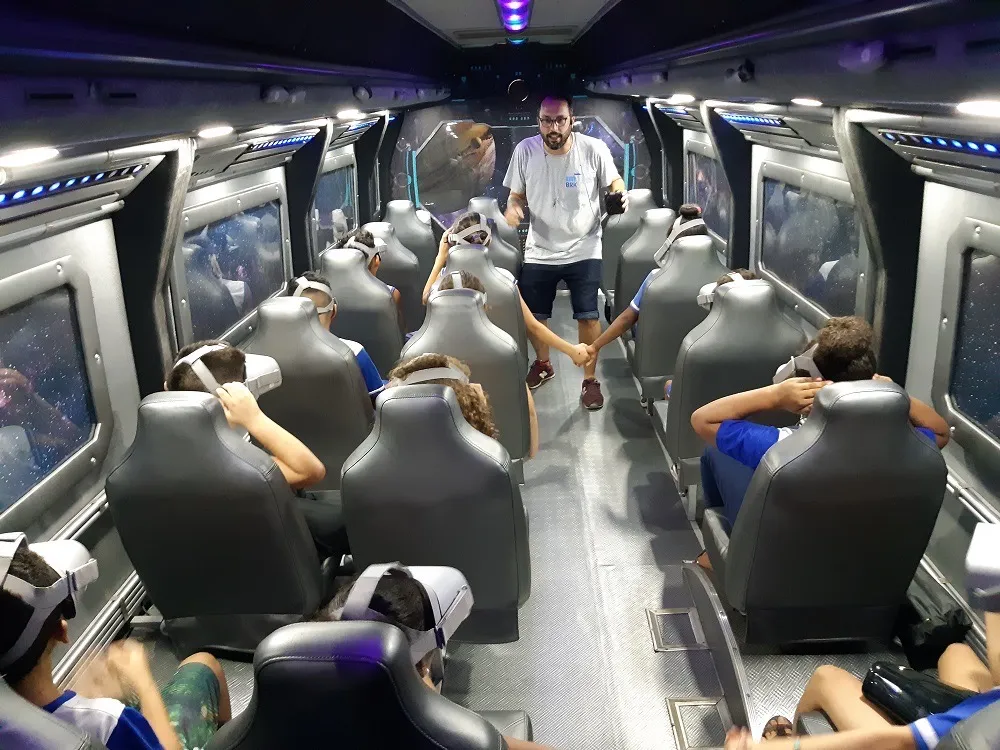 Aqua Nave da BRK traz experiência de realidade virtual que aborda sustentabilidade - Destaque Goiás